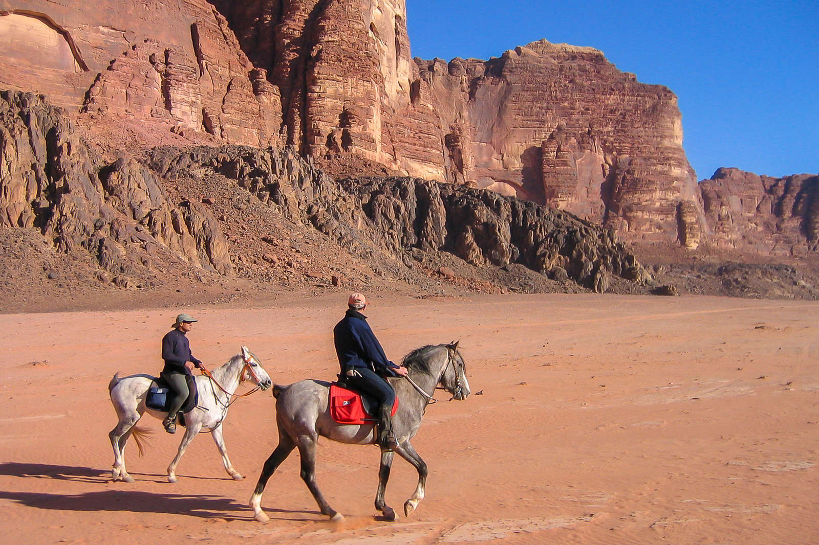 Horseback trail ride through the Wadi Rum desert in Jordan | Equus Journeys