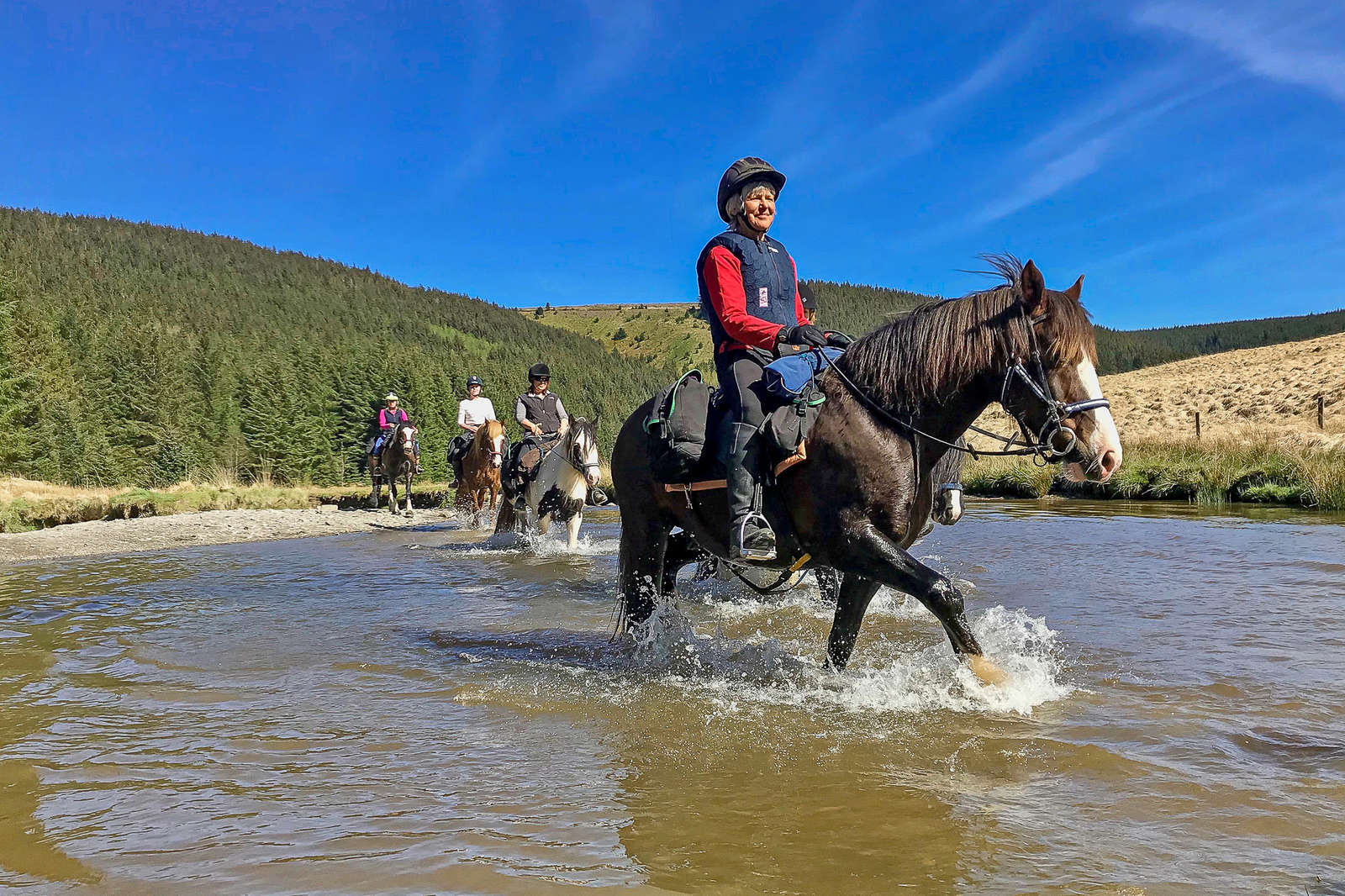 Trail riding holiday across Wales | Equus Journeys