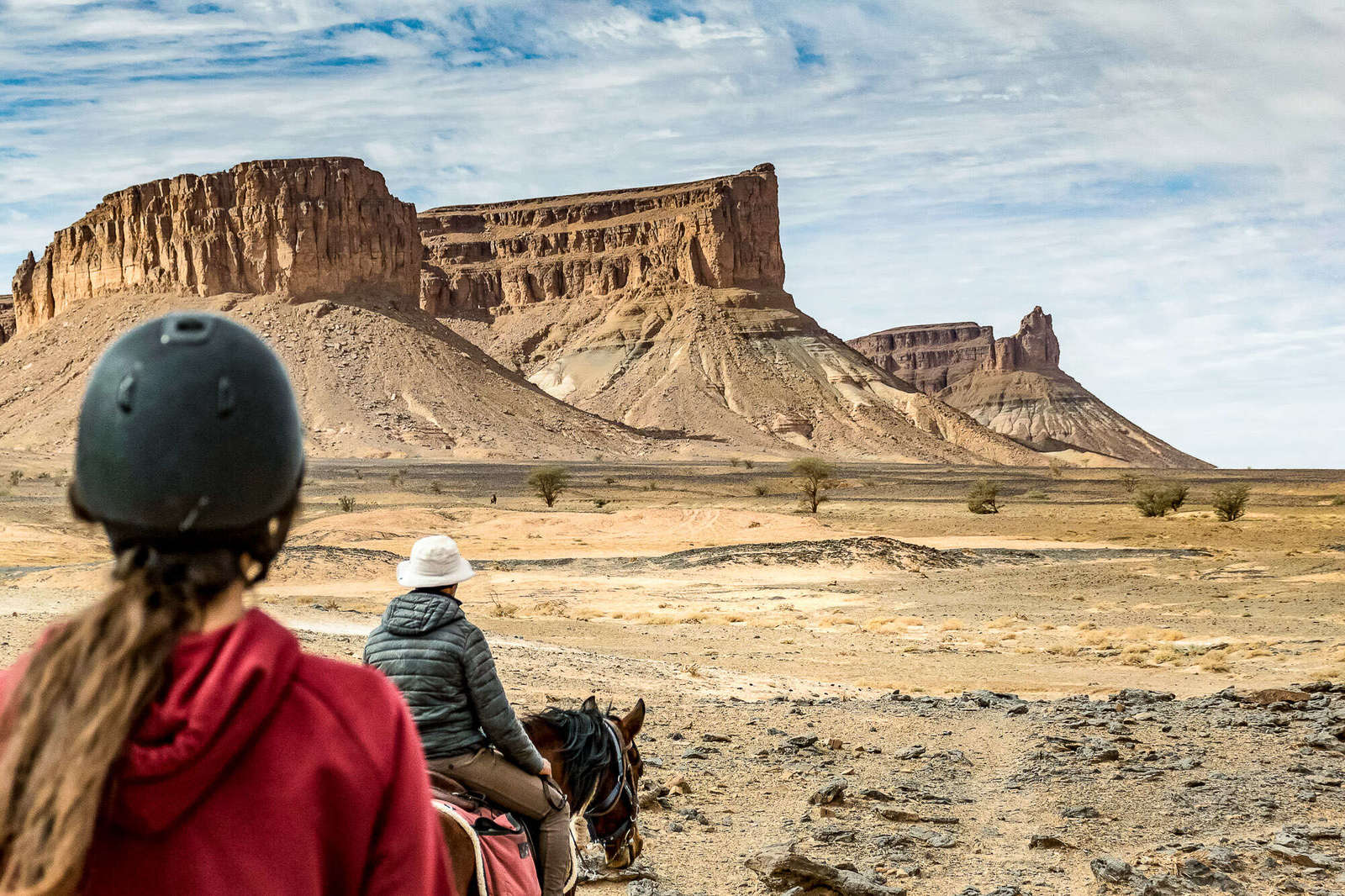 Pack trip riding holiday in the Sahara in Morocco