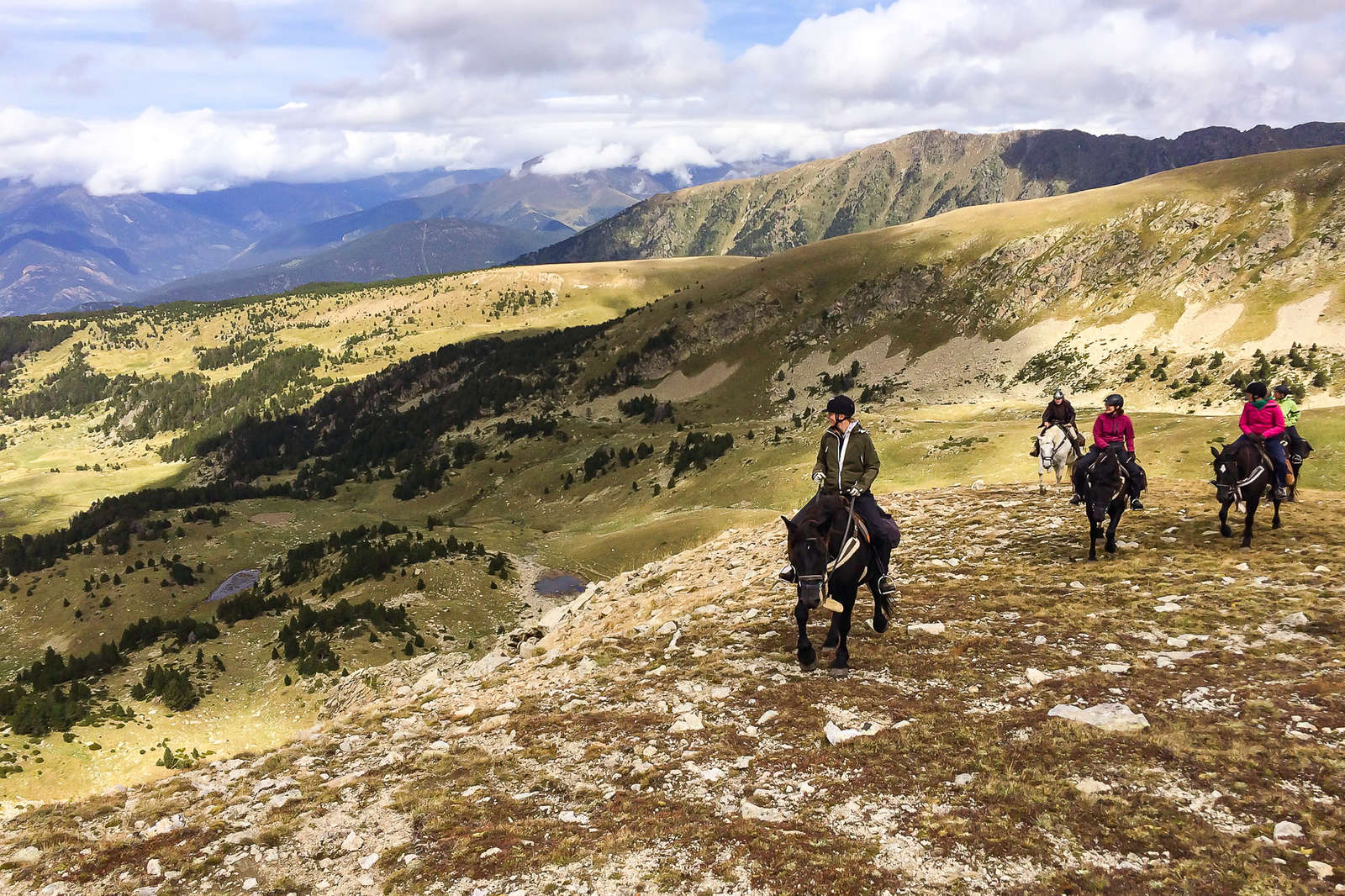 Trail ride through three countries in the Pyrenees | Equus Journeys